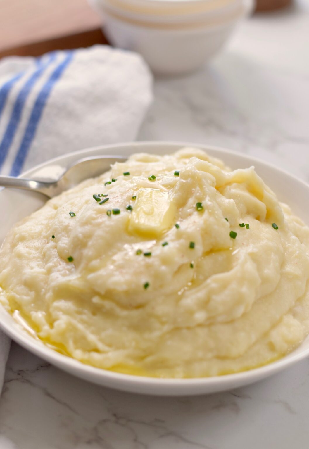 Creamy Low Carb Mashed Potatoes - Instant Pot Easy! - Beneficial Bento