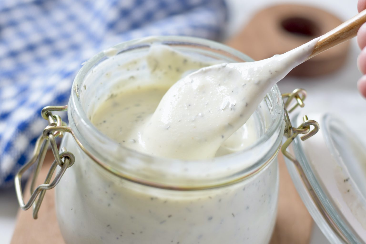 Healthy Homemade Ranch Dressing Recipe - no MSG - Beneficial Bento